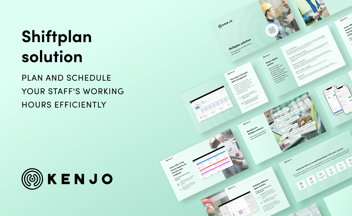 Kenjo's shift plan software presentation | Kenjo